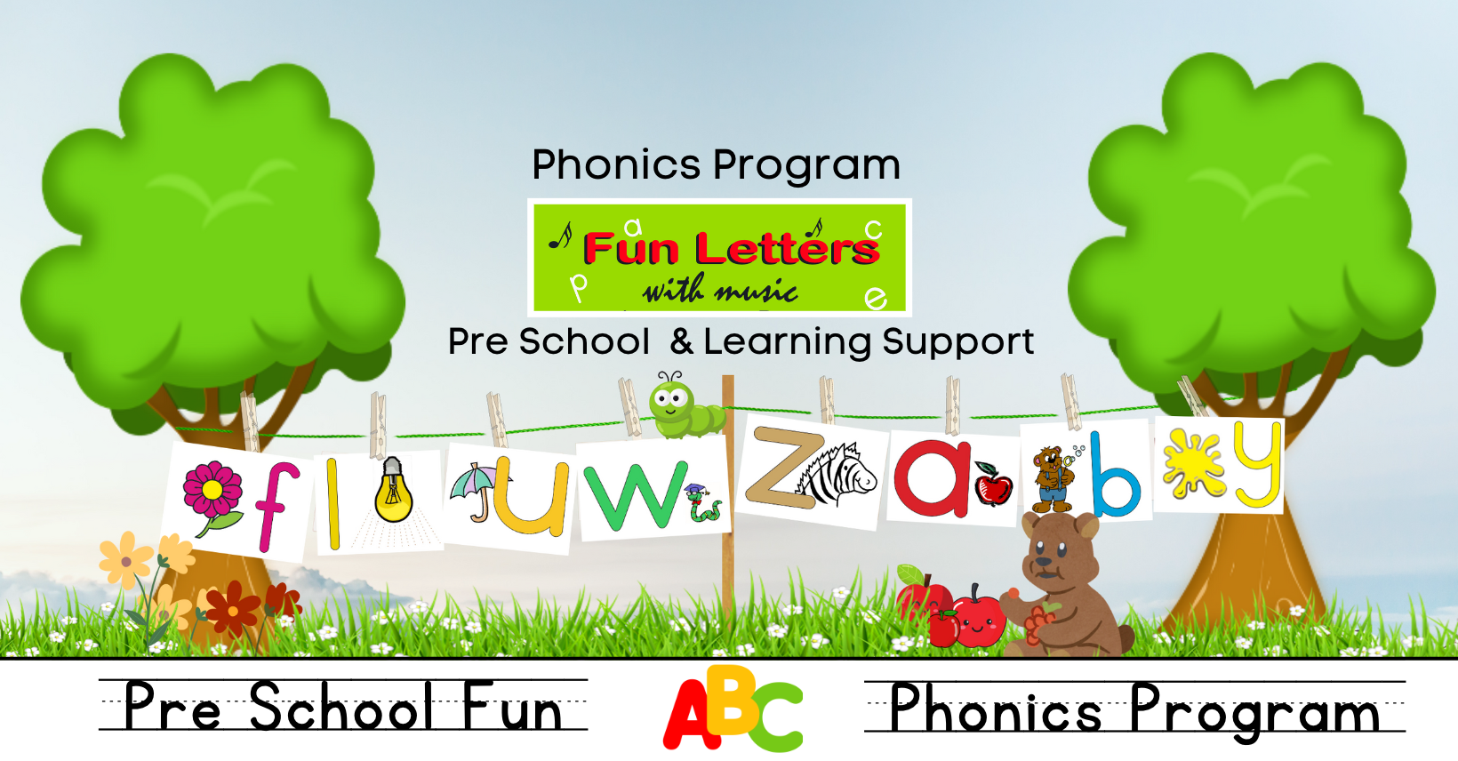 Fun Letters - Alphabet Poster | Fun Letters With Music